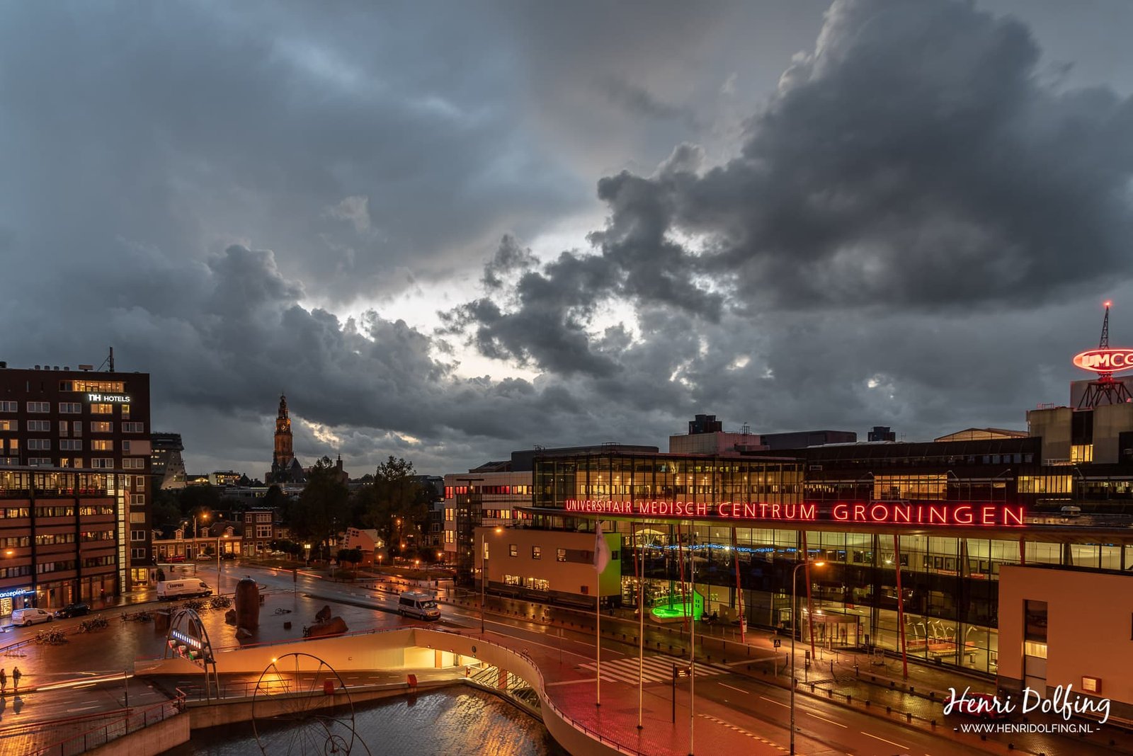 Groningen "Stad" - Fotografie | Landschap | Steden | Avond- en nacht